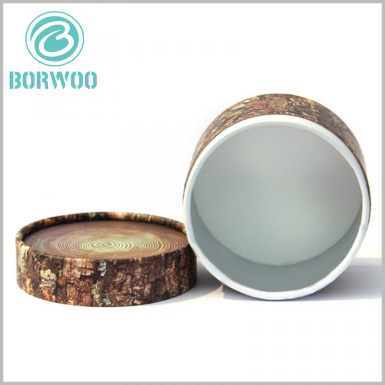 Creative imitation wood cardboard tube packaging