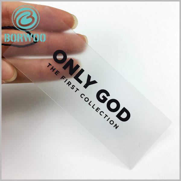 Clear plastic hang tags printable | Custom hang tags