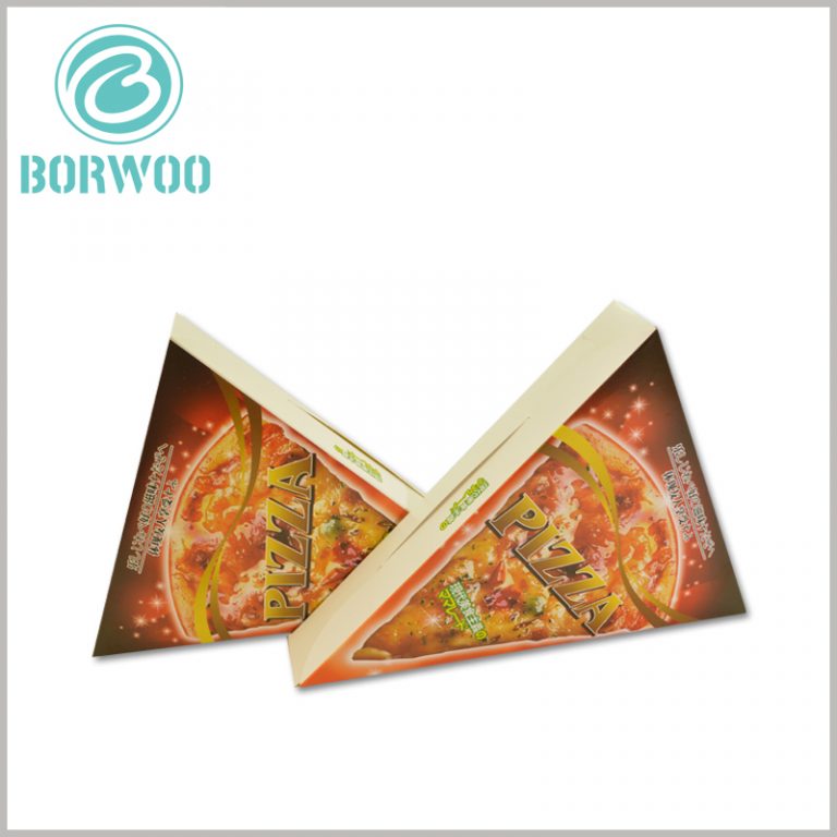 Creative packaging design for individual pizza slice boxes