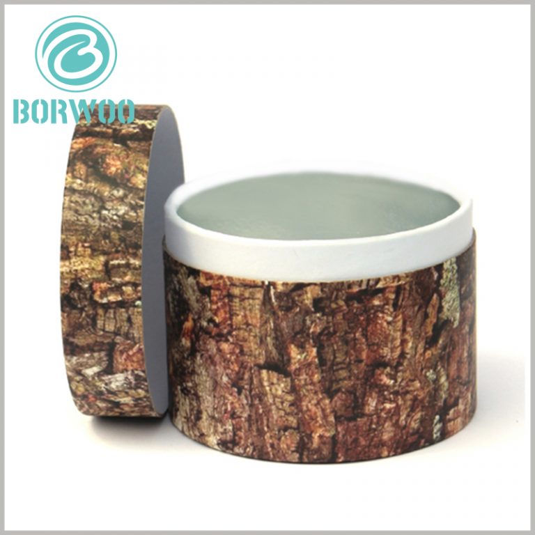 Creative imitation wood cardboard tube packaging