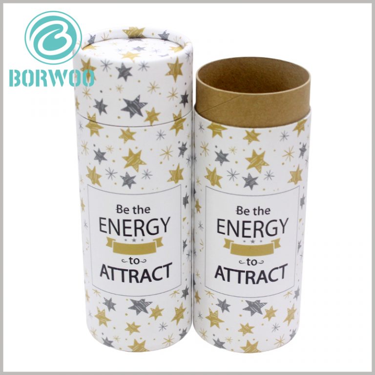 Creative imitation wood cardboard tube packaging