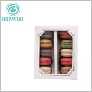 White food packaging boxes with windows | Custom boxes